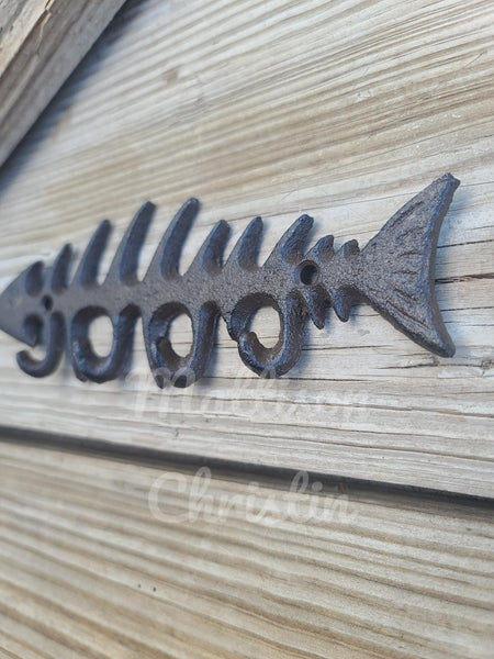 Fish Bone Key Rack Towel Hat Coat Key Hook – Mattison Christin